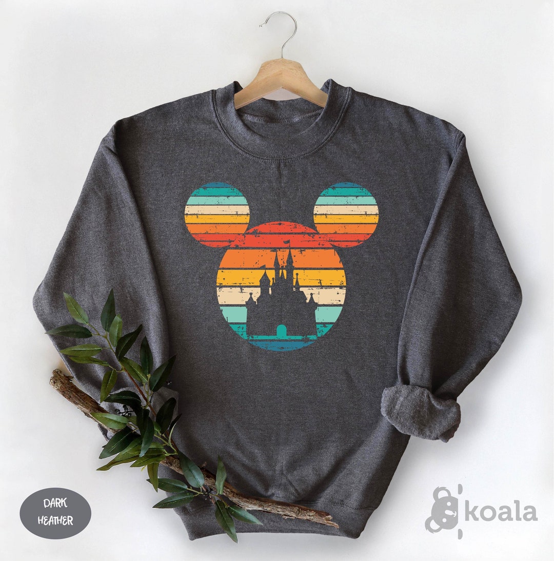 Disney Castle Sweatshirt, Disney Vacation Sweat, Disney Mickey Sweat ...