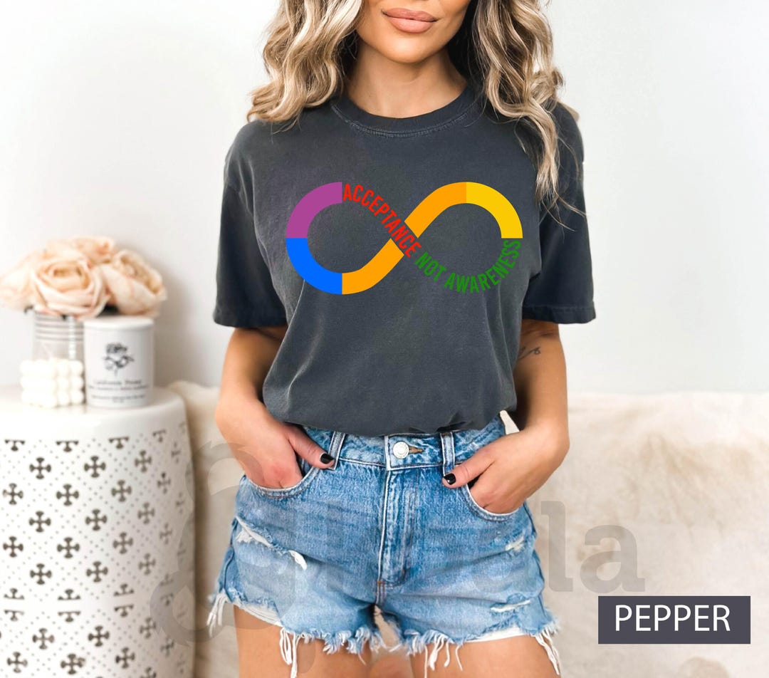 Autism Infinity Symbol Shirt, Autism Month Shirt, Autism Mom, Neurodiversity Tee, Autism Gift ...