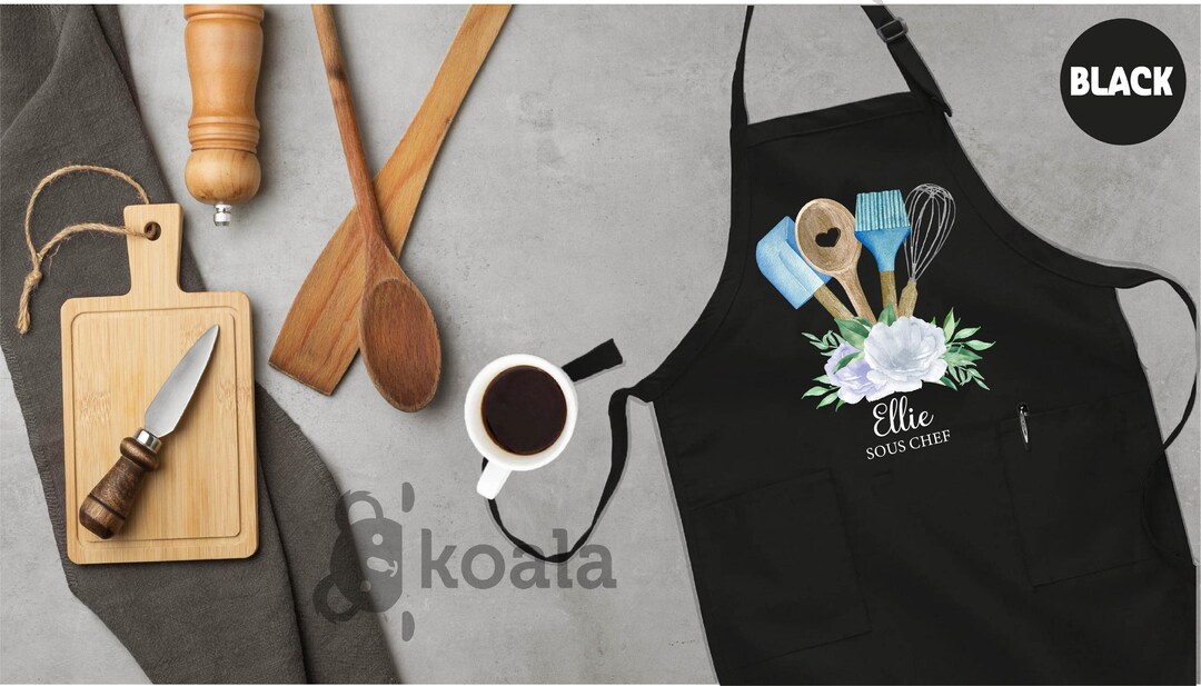 Head Chef Sous Chef Personalized Apron, Couples Apron, Custom Aprons ...