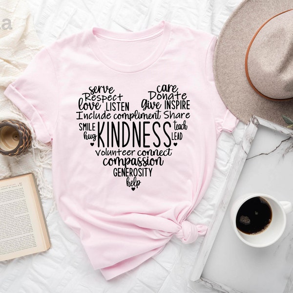 Kindness Word Art - Etsy