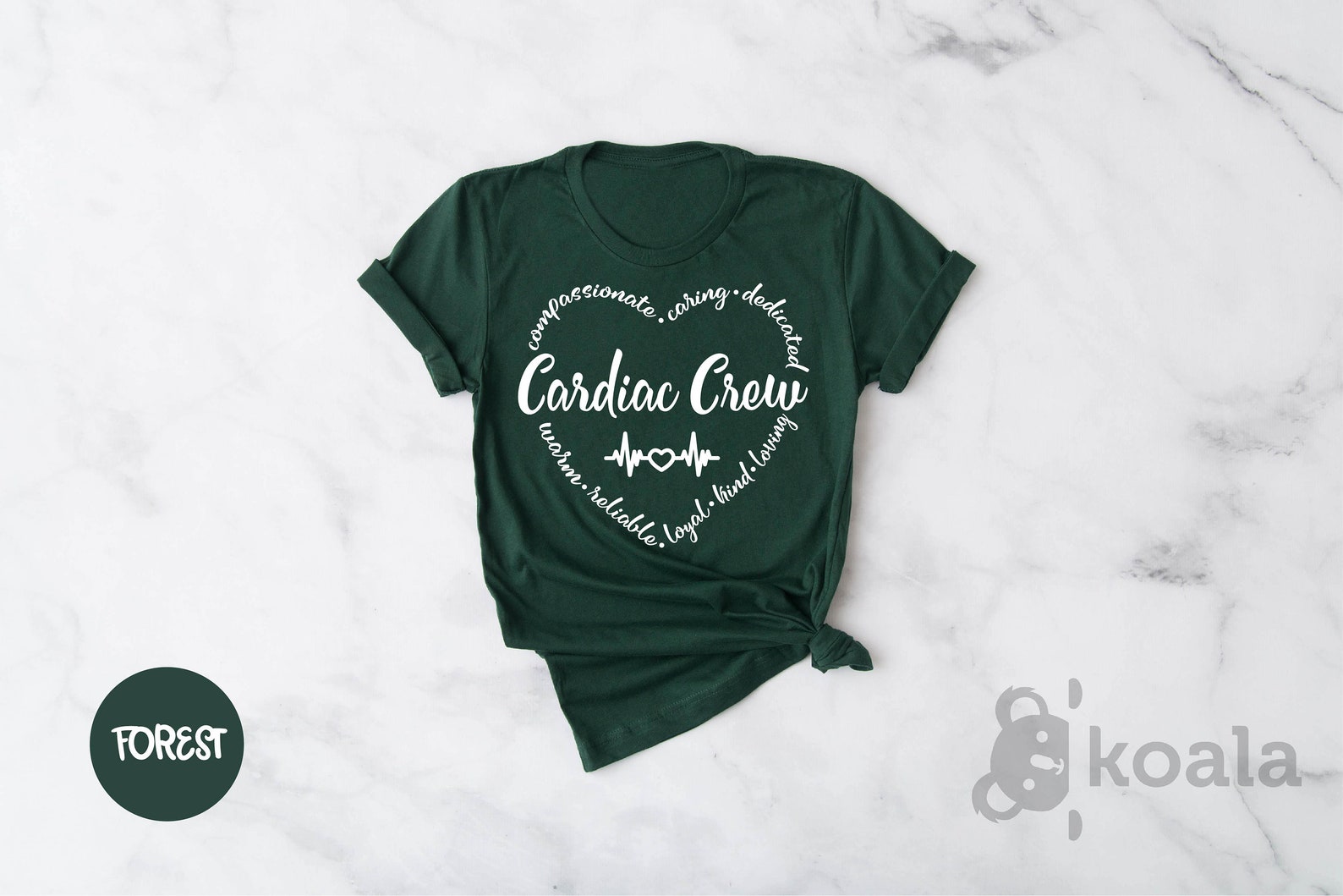 Cardiac Shirt, Heart Shirts, Compassionate Shirt, Loyal Kind Loving ...