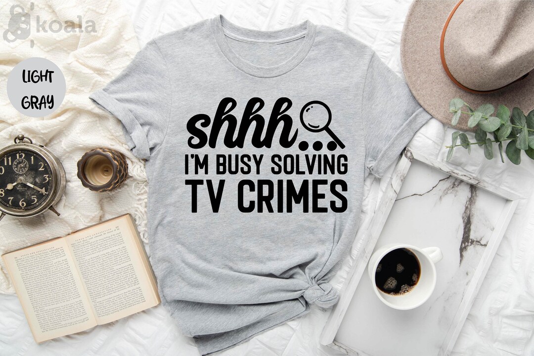 True Crime Shirt, True Crime T-shirt, Crime Show Fan Shirt, Crime Show ...