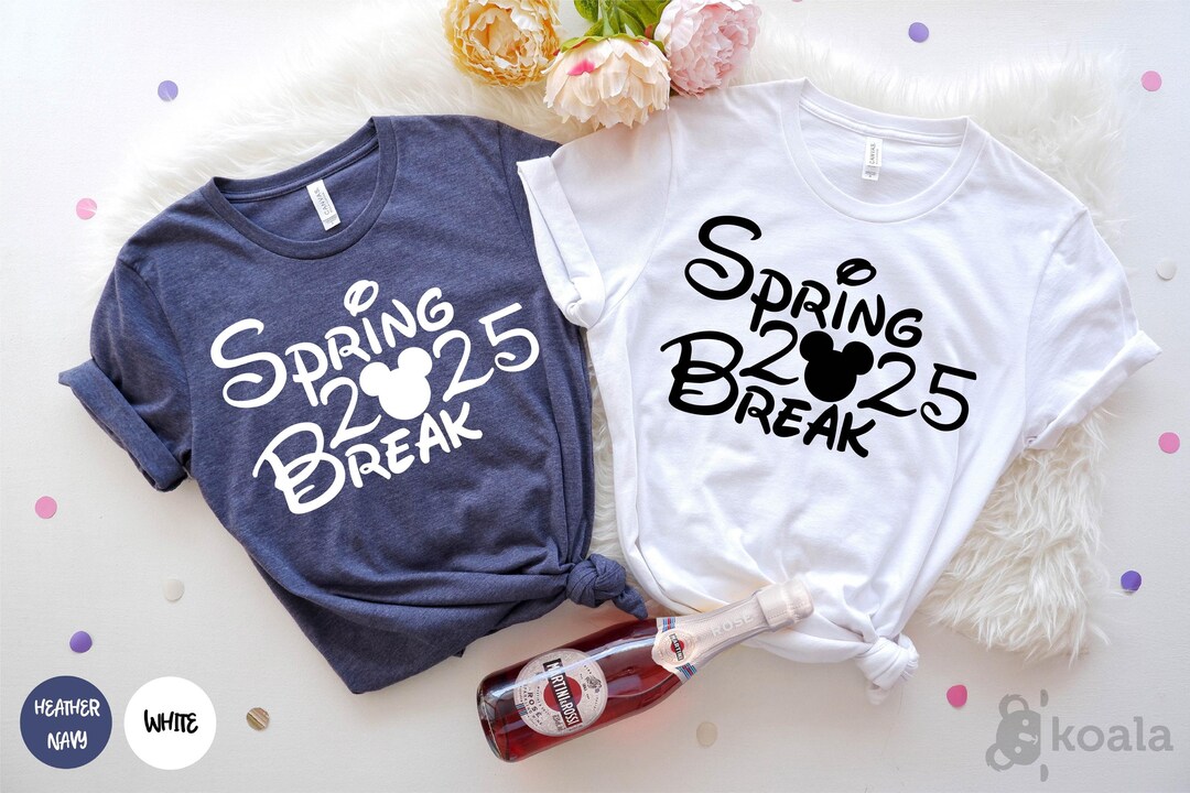 Disney 2025 Spring Break Squad Shirt, Disney Family Shirt, Disneyland ...