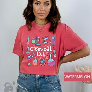 Comfort Colors Tee, Chemical Lab Shirt, Lab Worker Shirt, Laboratory ...