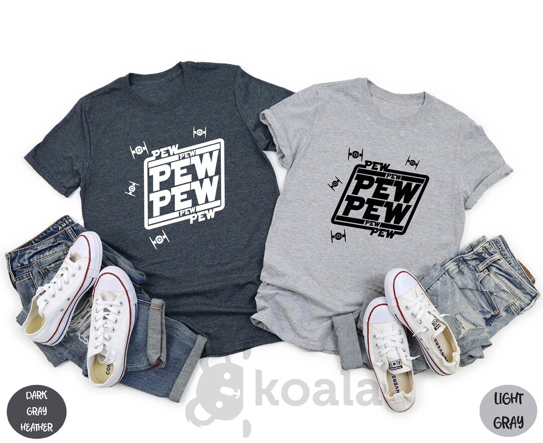 Pew Pew Shirt, Pew Pew Gift T-shirt, Pew Pew With Drone Shirt, Disney ...