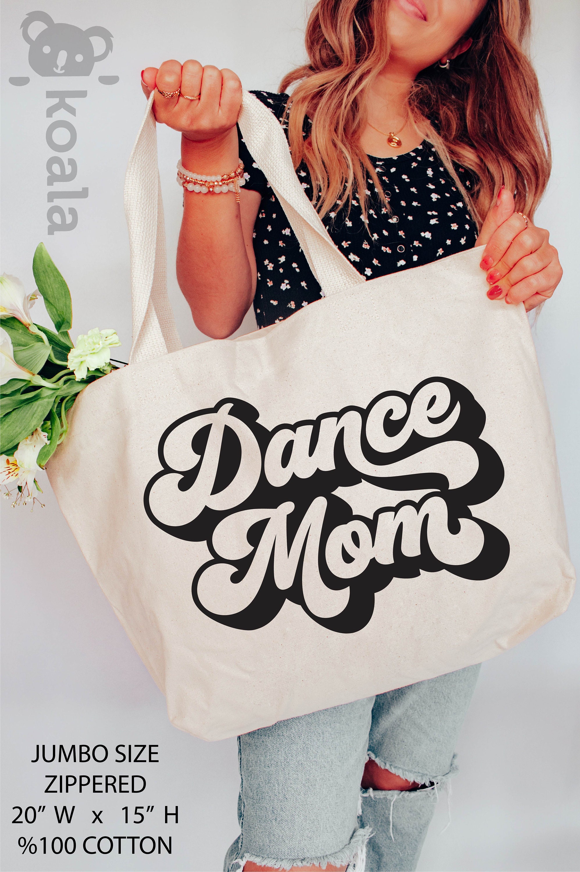 Dance Mom Tote Bag Favorite Mom Tote Bag Dance Lover Mom - Etsy