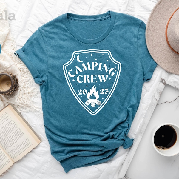 Funny Camping Crew Shirt - Etsy