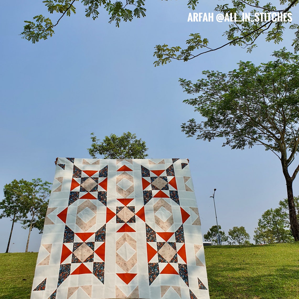 LANTERNES Quilt PDF Pattern ENGLISH - Etsy