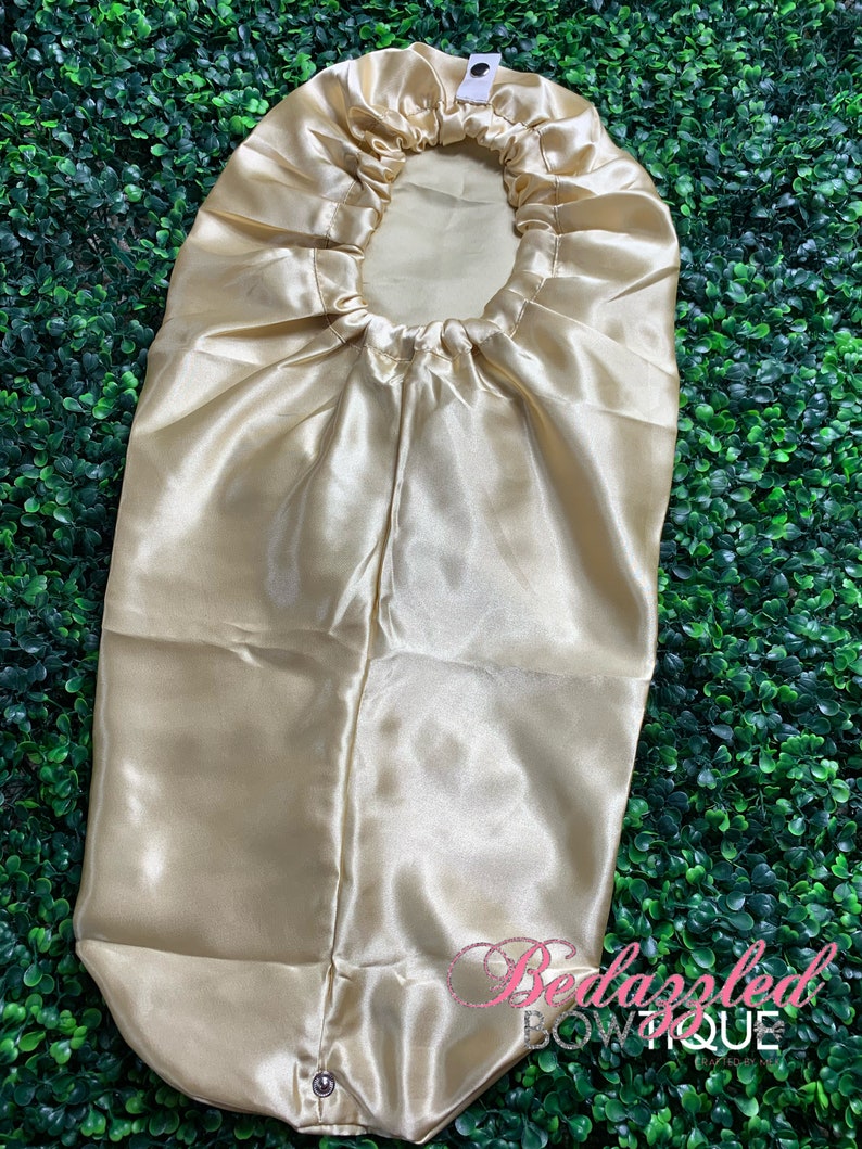 Soft Satin Long Bonnet - Etsy
