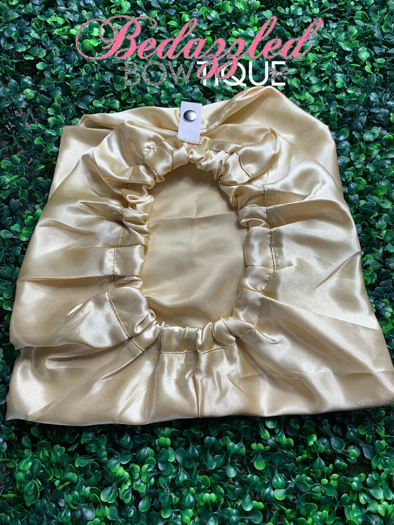 Soft Satin Long Bonnet - Etsy