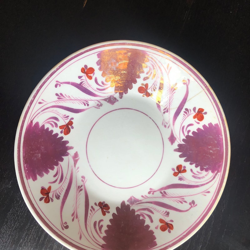 Antique Pink Lusterware - Etsy