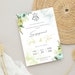 Indian Engagement Invitation Card Floral Engagement Party Invite Ring ...