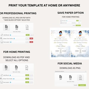 Rice Feeding Digital Invitation Card Boy | Blue Floral Weaning ...