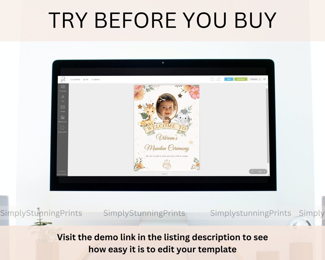 Mundan Ceremony Photo Welcome Sign Mundan Entry Sign Mundan Decoration ...