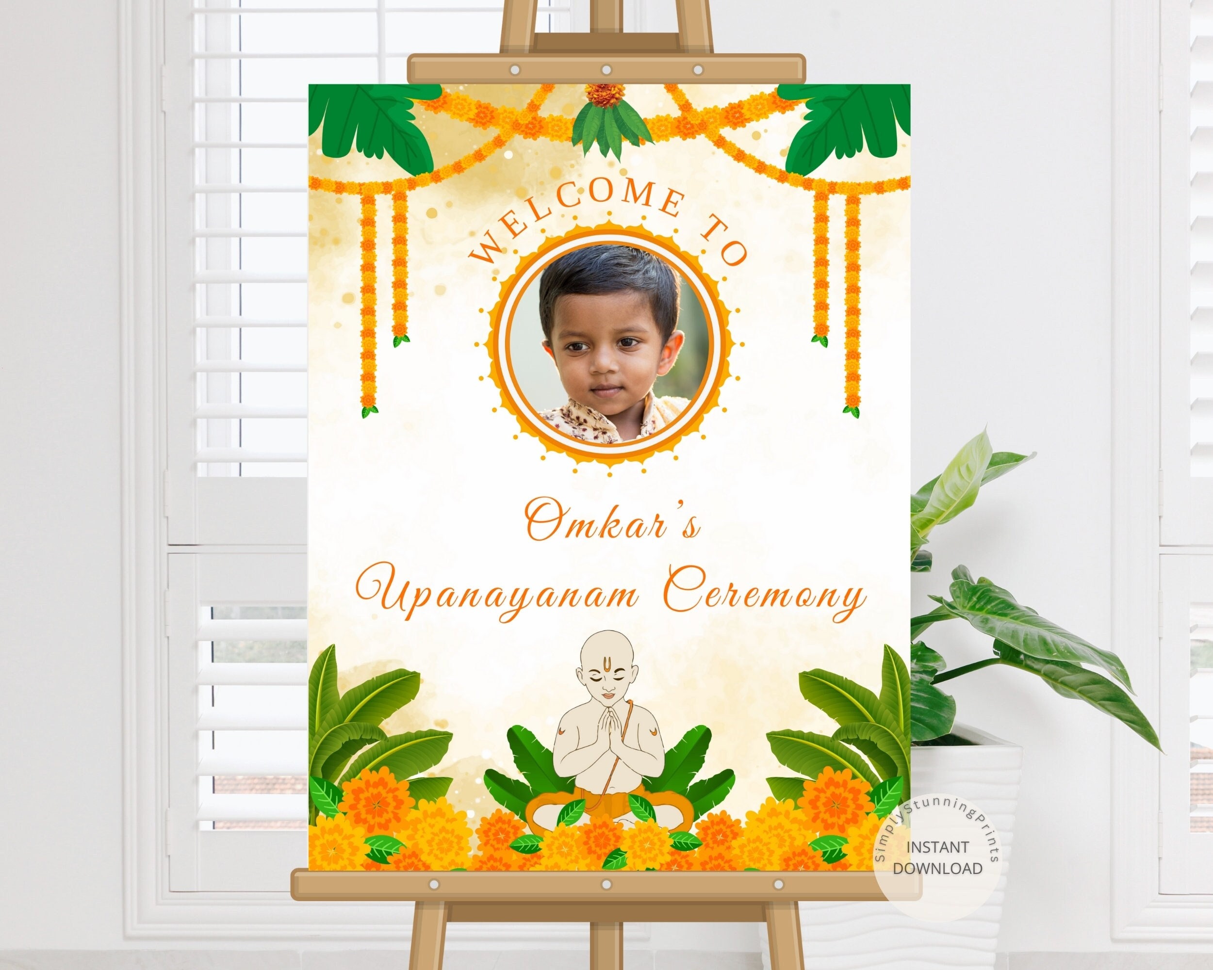 Upanayanam Photo Welcome Sign Upanayanam Decoration Thread Ceremony ...