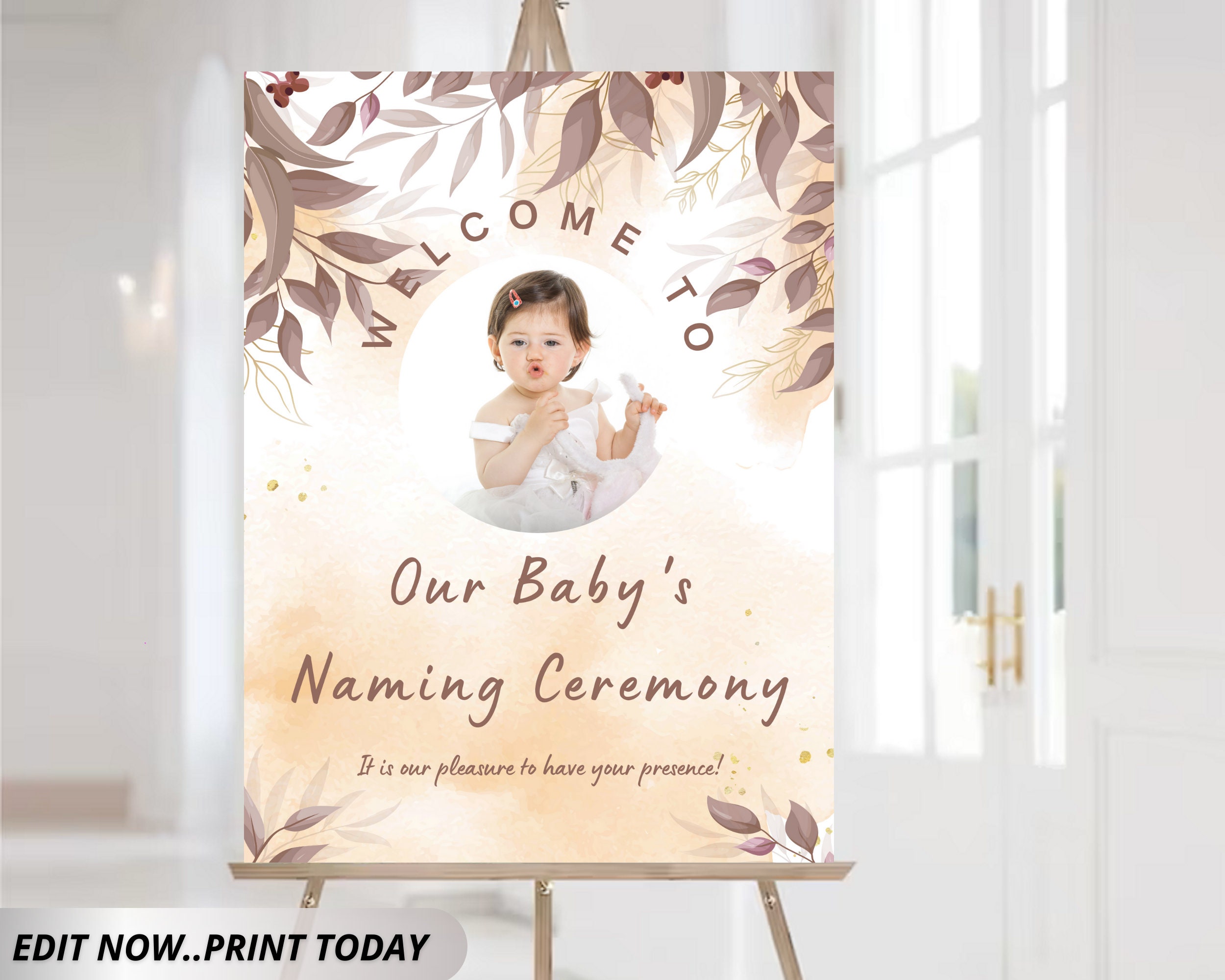Naming Ceremony Banner