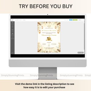 Muslim House Warming Invitation Card | Housewarming Party Invite ...