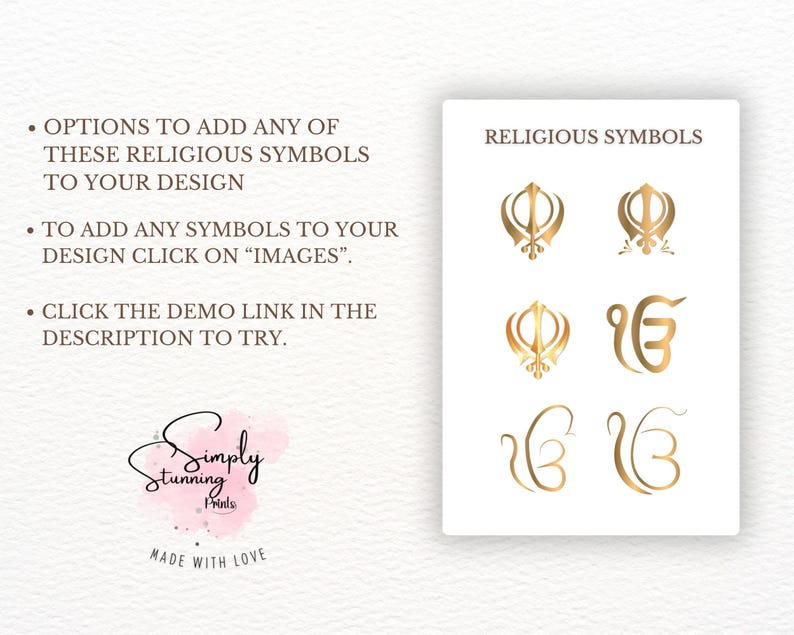 Floral Anand Karaj Welcome Sign: Sikh Wedding Poster (digital Download ...