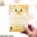 Upanayanam Ceremony Invitation as Thread Ceremony Janoi Ceremony Invite ...