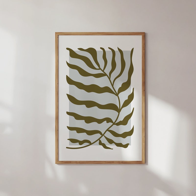 Green Leaf Prints - Etsy