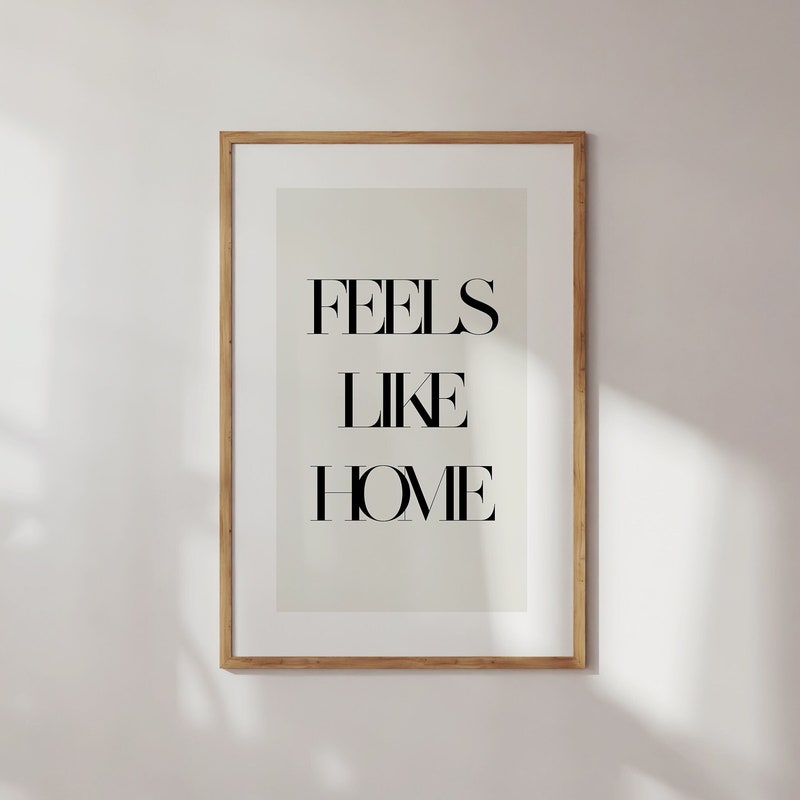 Feels Like Home - Etsy