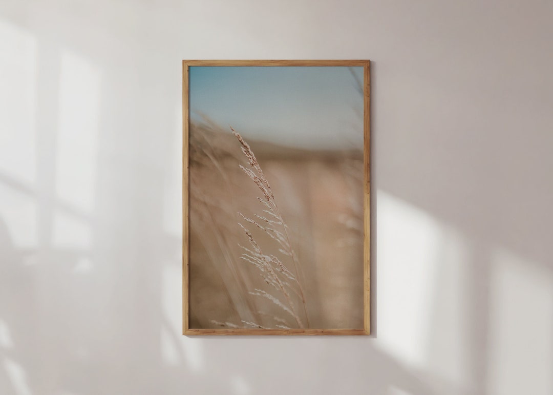 Neutral Boho Pampas Grass Print,pampas Wall Art,coastal Prints ...