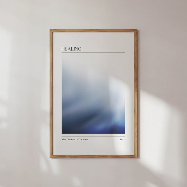 Healing Affirmation Poster - Etsy