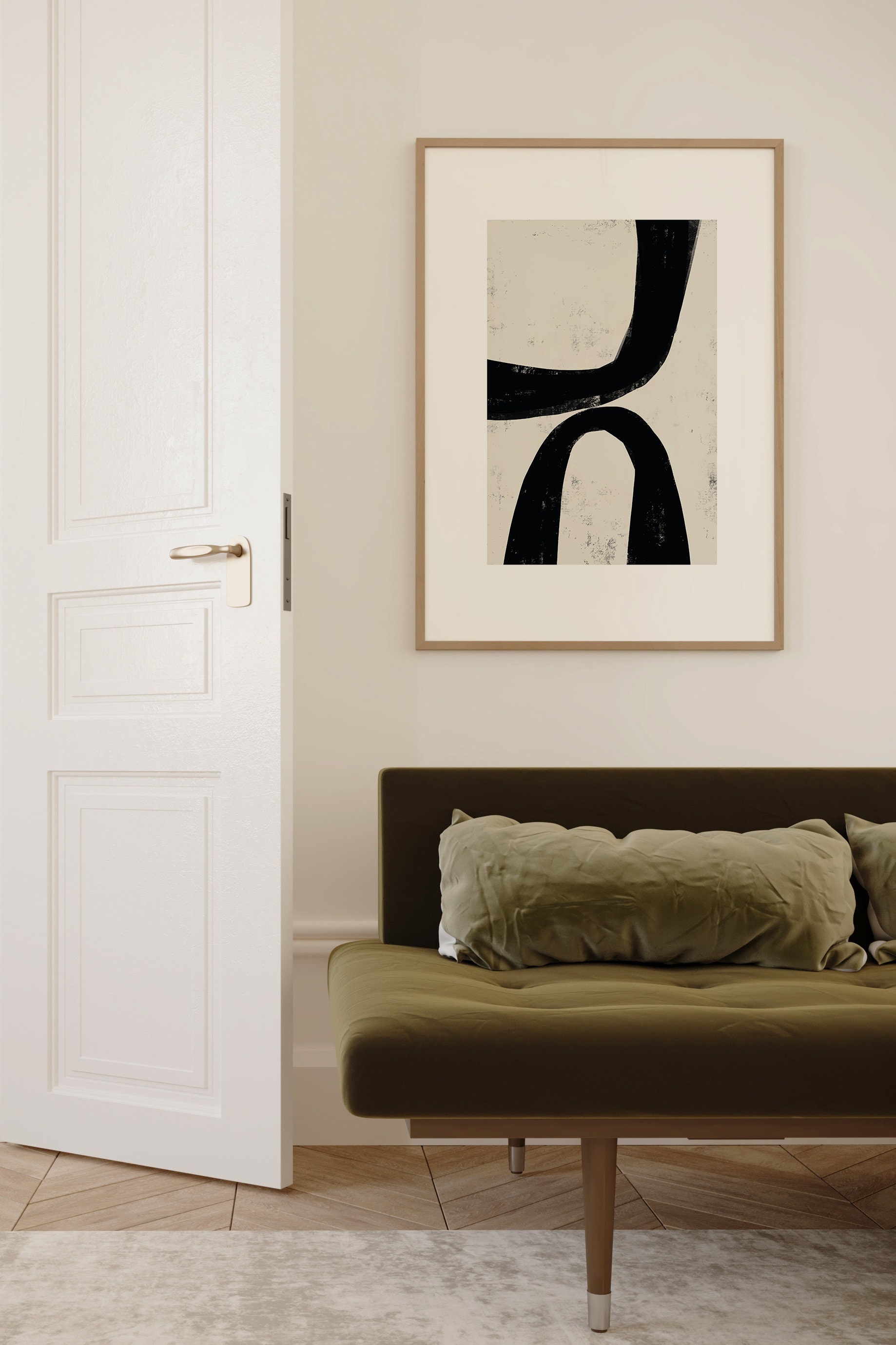 Black Abstract Art Print Black Abstract Art Printable Art - Etsy