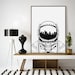 Houston Astronaut Print Houston Skyline Art Houston Wall Art ...