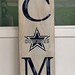 Dallas Cowboys Welcome Sign - Etsy