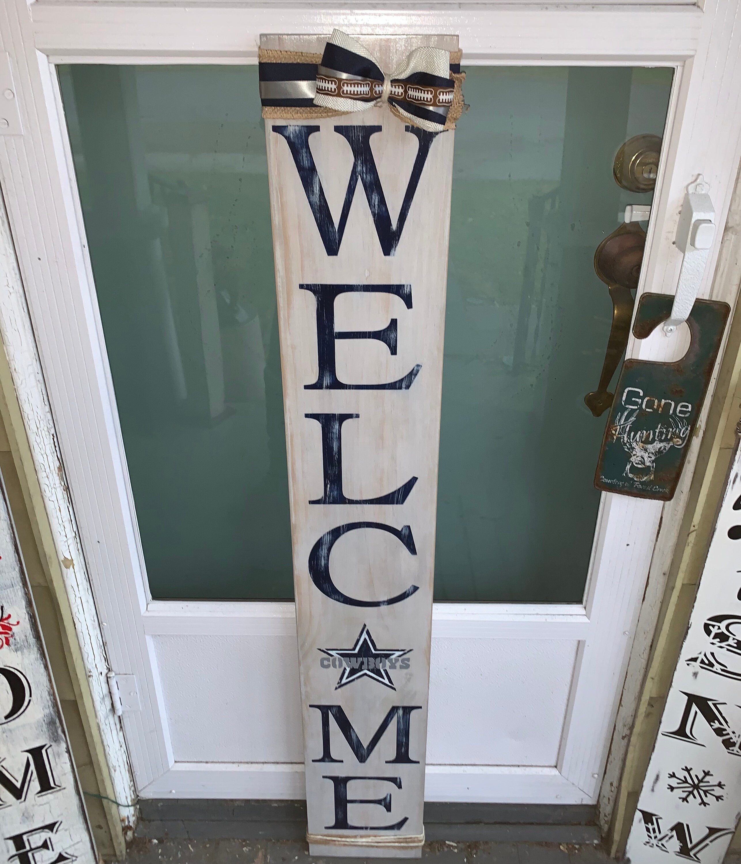 Dallas Cowboys Welcome Sign - Etsy