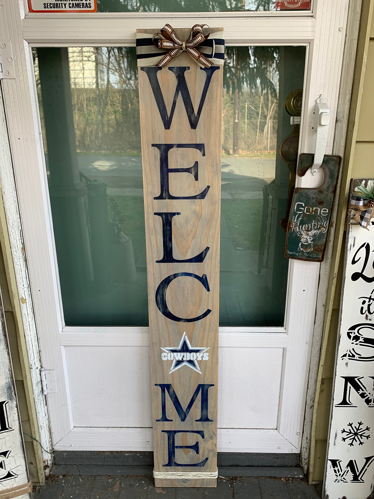 Dallas Cowboys Welcome Sign - Etsy