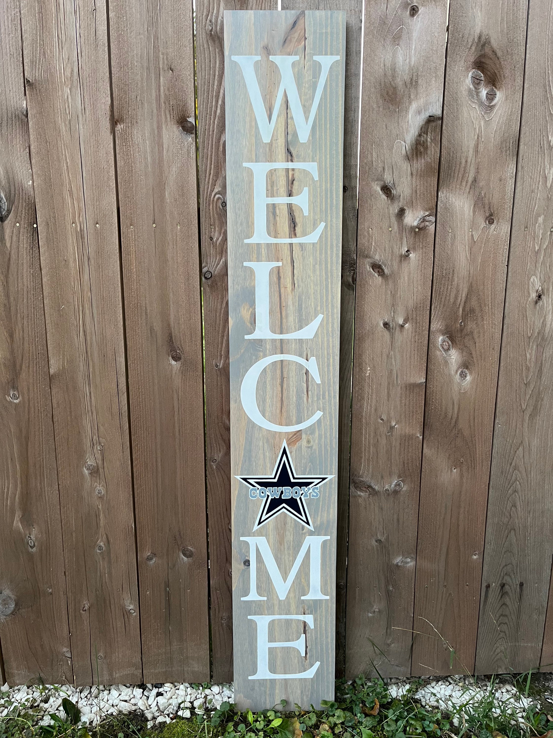 Dallas Cowboys Welcome Sign - Etsy