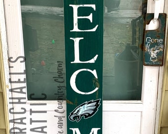 Philadelphia Eagles Porch Leaner - Etsy