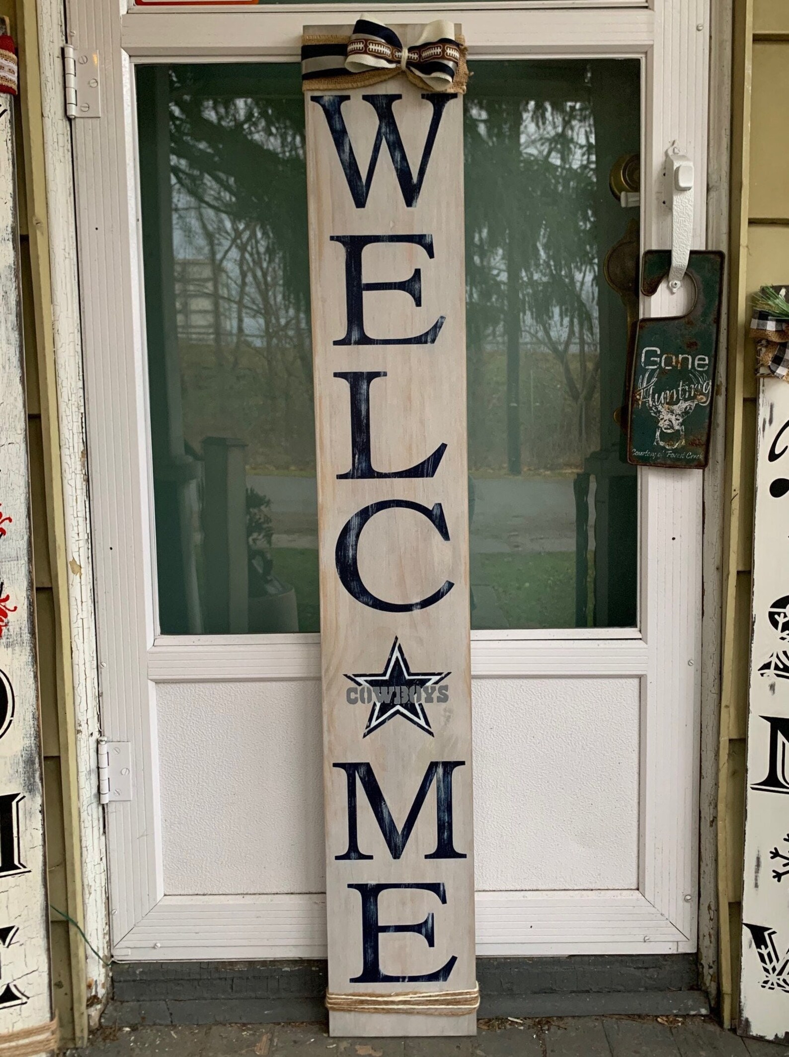 Dallas Cowboys Welcome Sign - Etsy