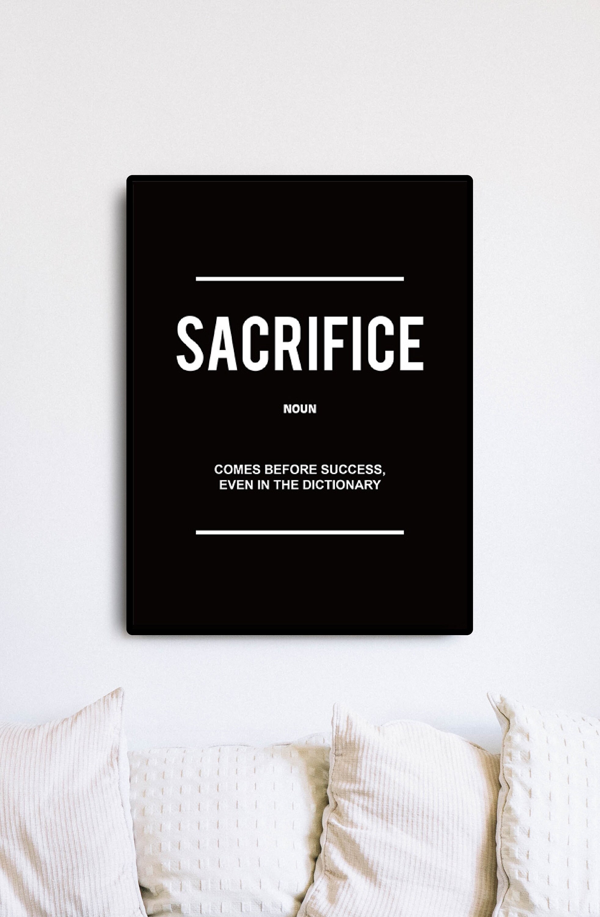 MOTIVATIONAL Poster Vision Board Entrepreneur Gift Quotes - Etsy