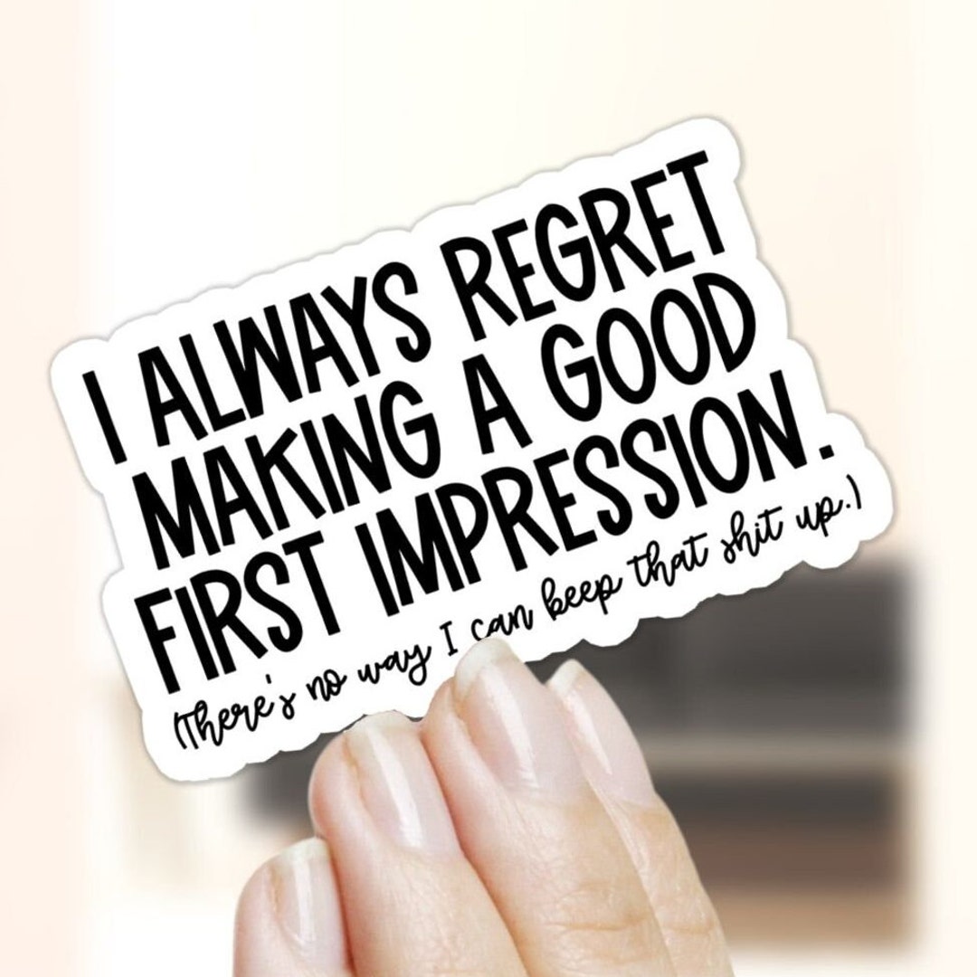 Funny Decal for Laptop - Funny Sticker for Laptop, Funny Meme Stickers ...