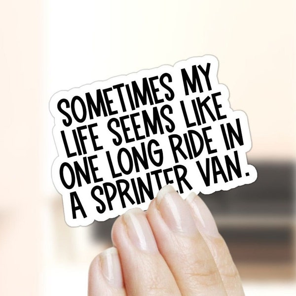 Sprinter Van Decal - Etsy