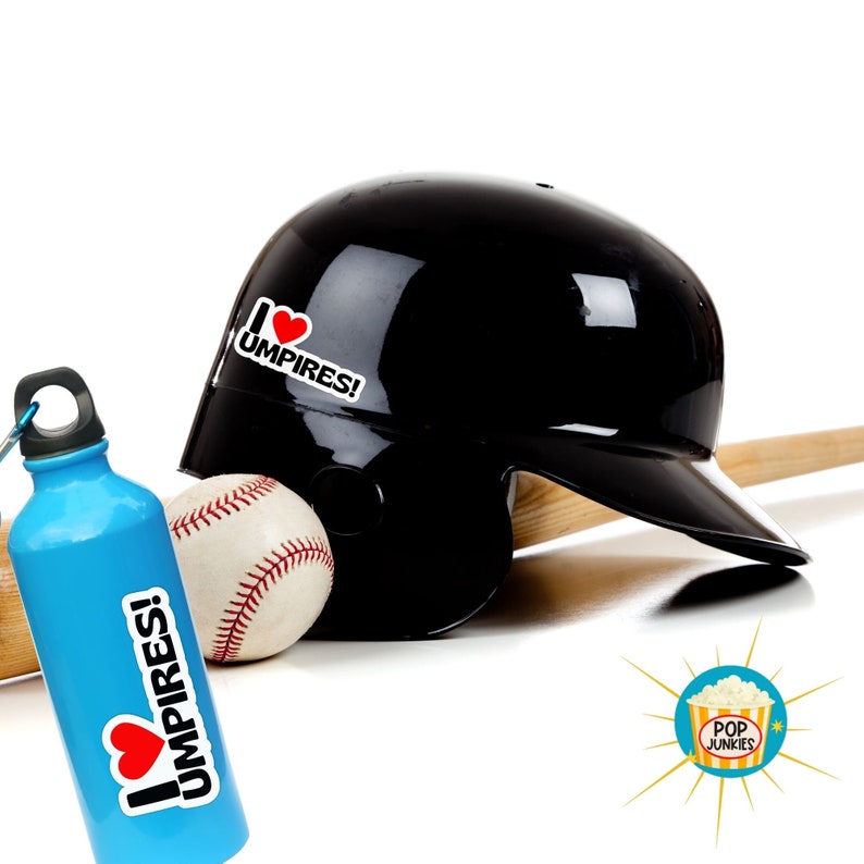 I Love Umpires Sticker Funny Softball Sticker Baseball - Etsy