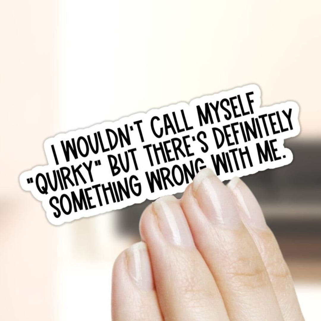Funny Sticker for Laptop, Vinyl Stickers, Sarcastic Quote Stickers ...