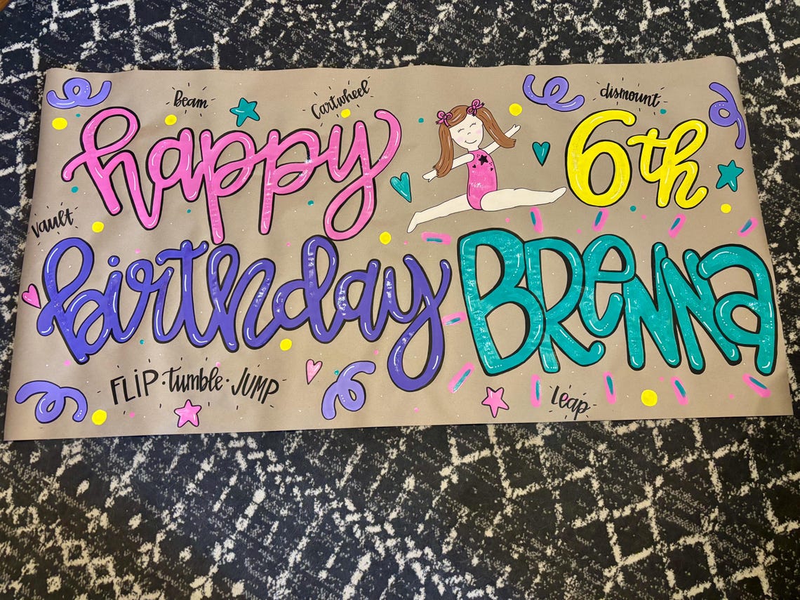 Butcher Paper Banner - Etsy