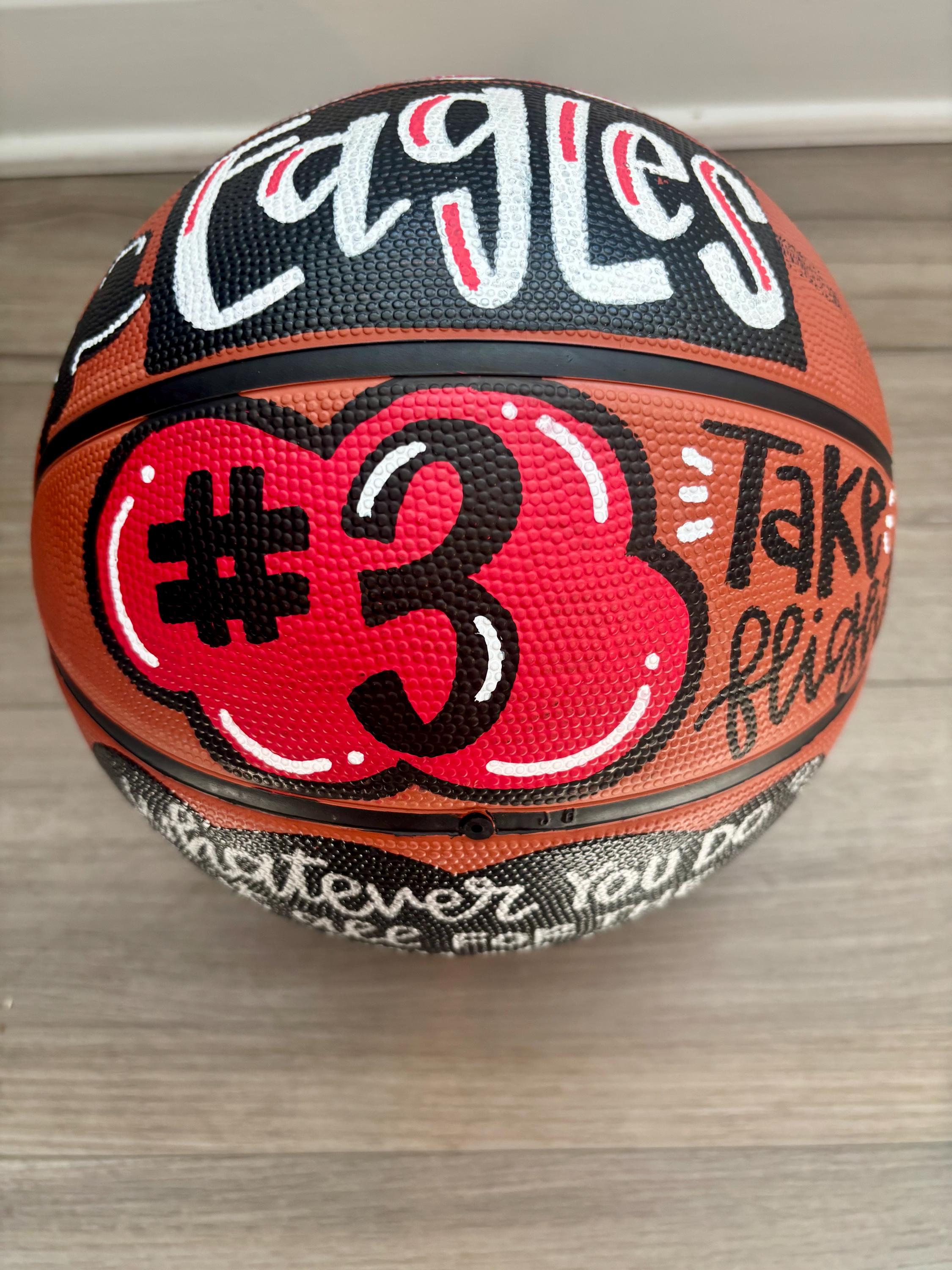 Hand- Painted Personalized Basketballs - Etsy