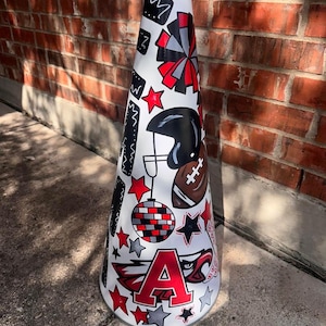 Hand Painted Cheer Megaphone, Custom Megaphone - Etsy