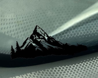 Mountain Sun Wave Decal Nature Lover's Vinyl Sticker - Etsy Canada