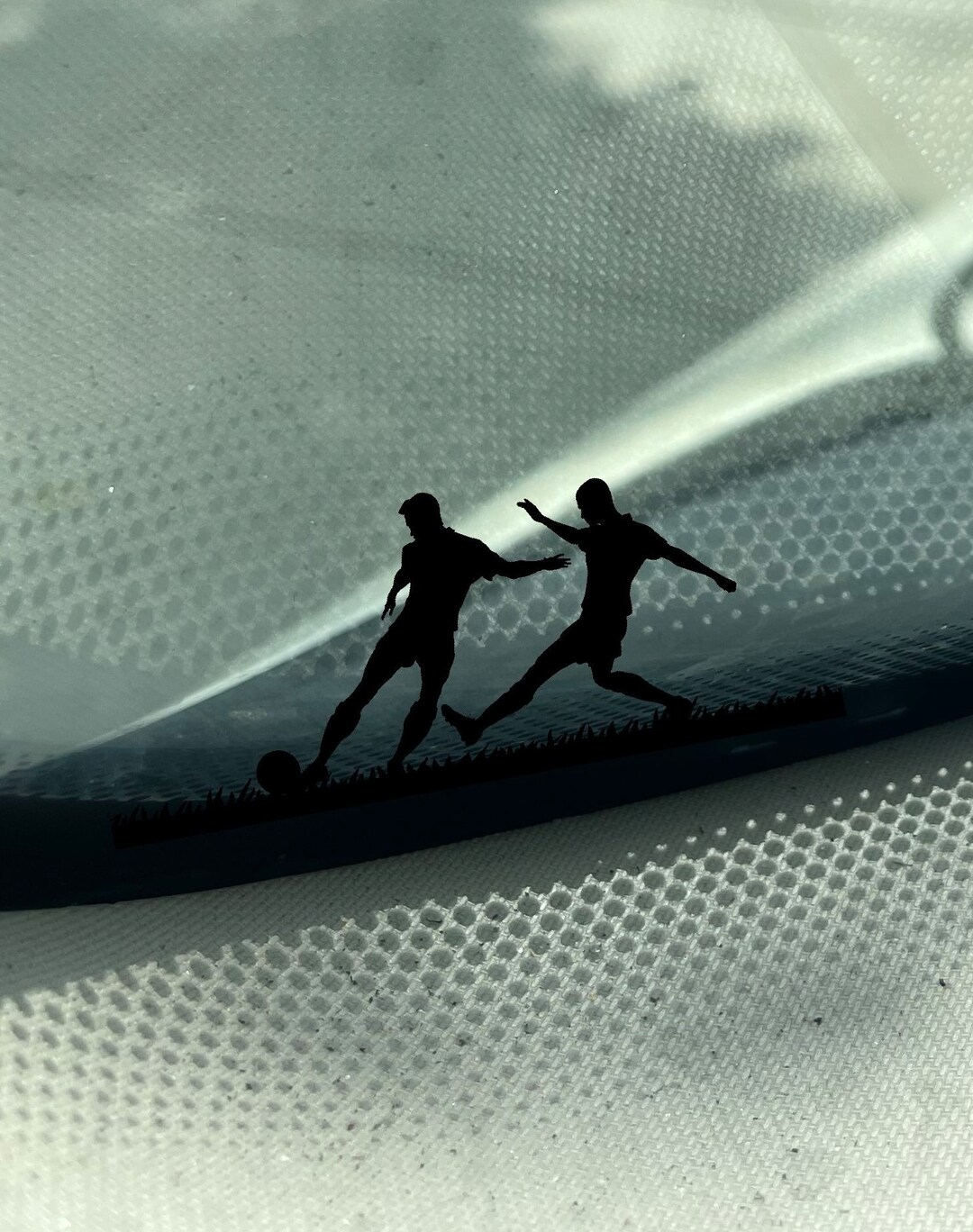 Soccer Player Decal: Dynamic Duo, Car Window Decor - Etsy