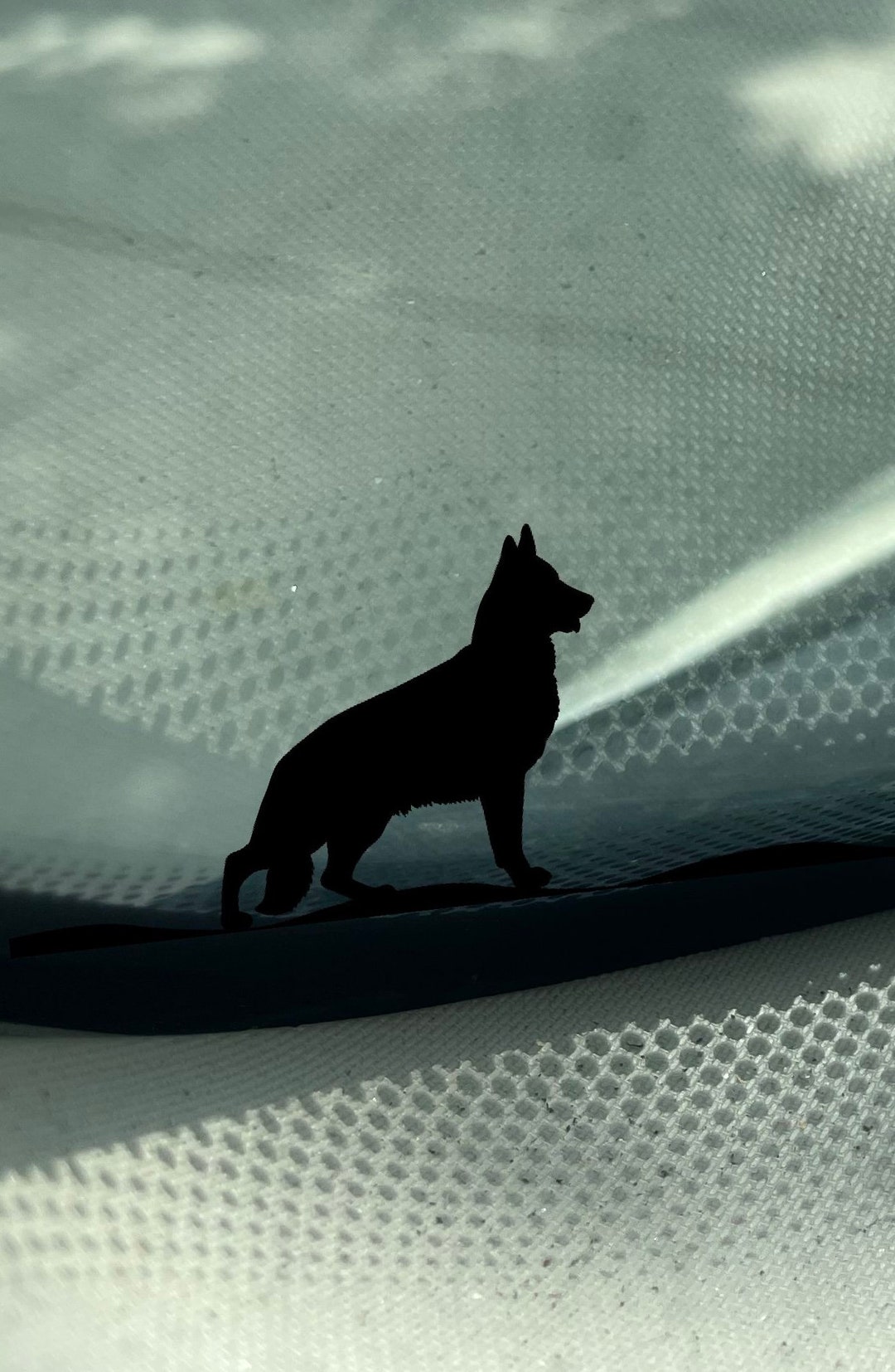 German Shepard Easter Egg Decal, 4x4 Easter Egg Decal, Dog Decal ...