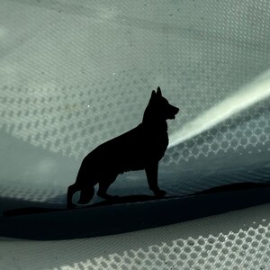 German Shepard Easter Egg Decal, 4x4 Easter Egg Decal, Dog Decal ...