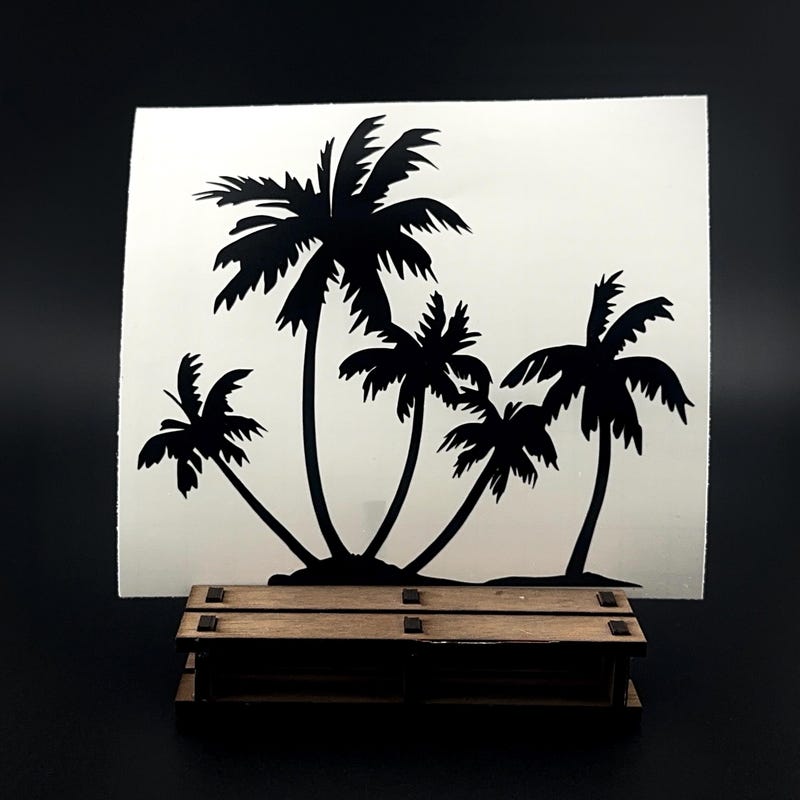 Palm Tree Decal - Etsy