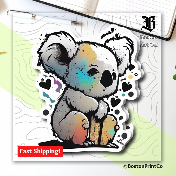 Water Color Koala - Etsy