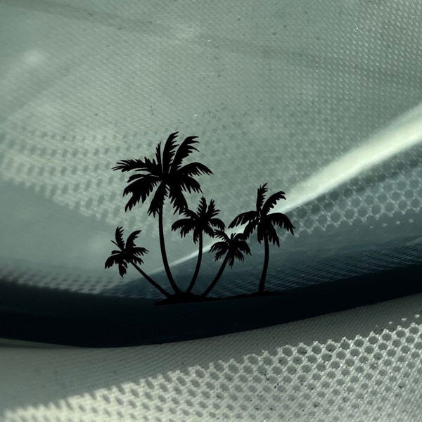 Palm Tree Decal - Etsy